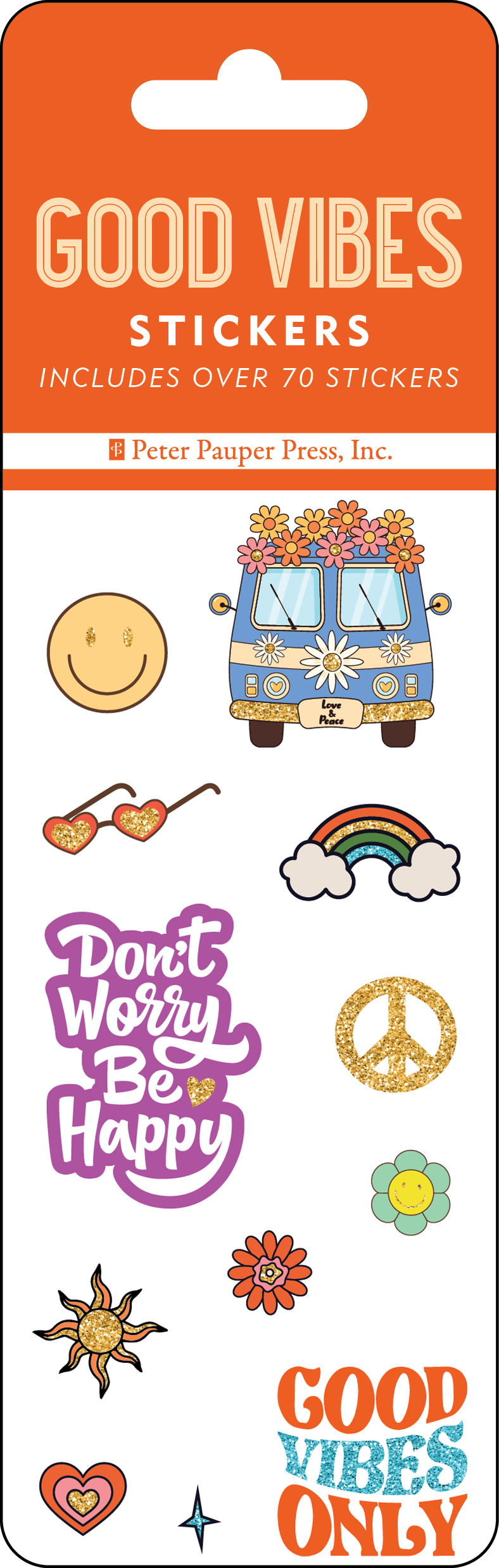 Good Vibes Sticker Set – Peter Pauper Press
