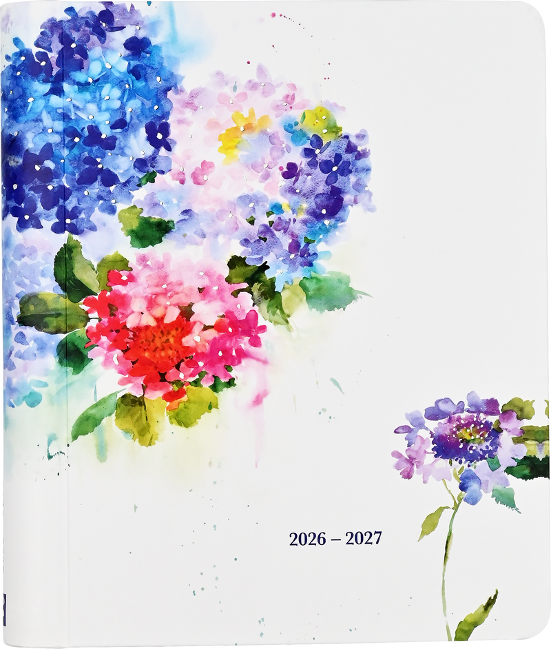 2027 Hydrangeas Family Weekly Planner – Peter Pauper Press