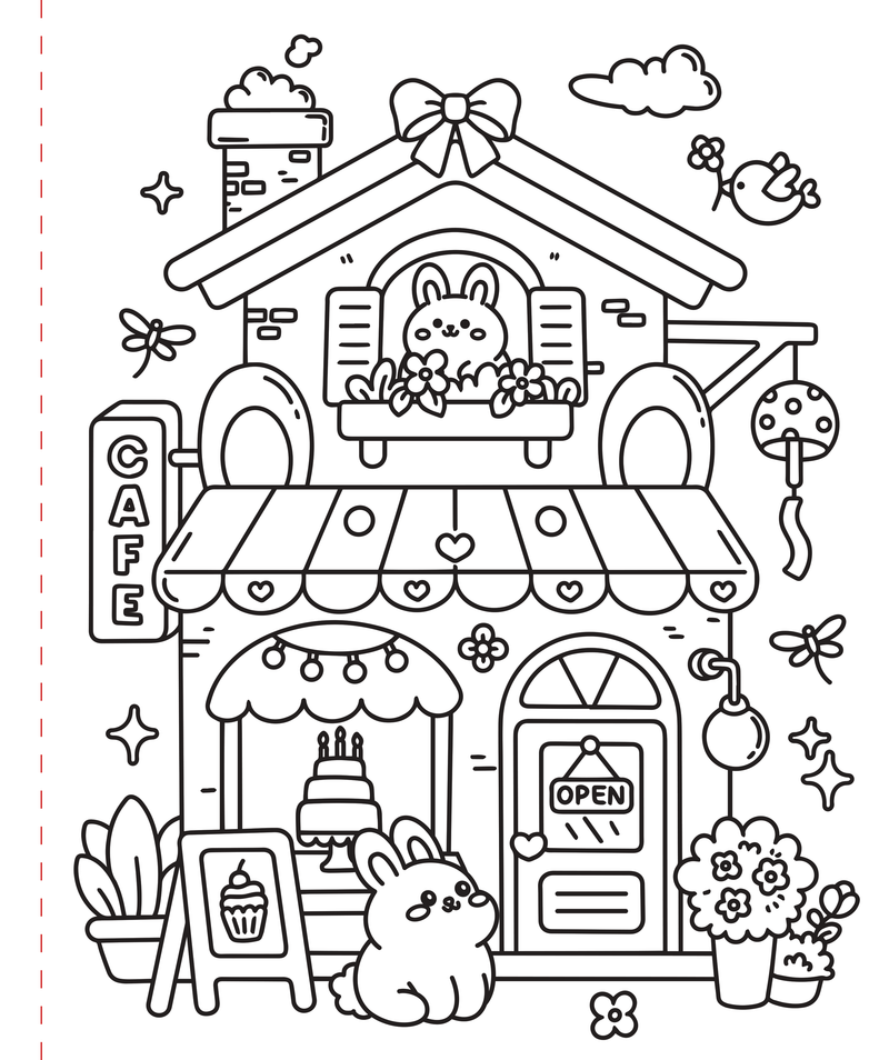 Large Print Coloring Book - Cozy & Comfy – Peter Pauper Press