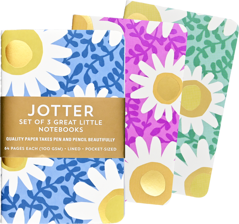 Jotter Mini Notebooks: Daisies – Peter Pauper Press
