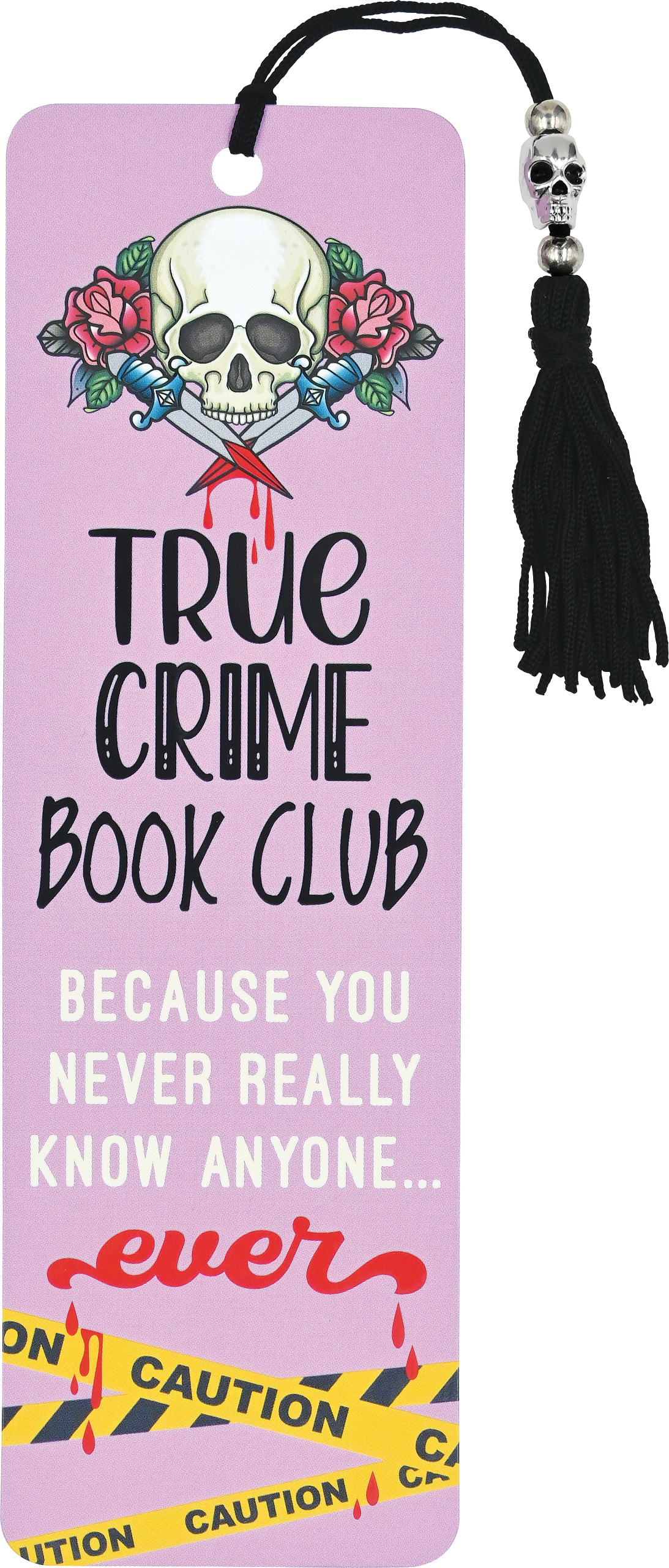 True Crime Book Club Beaded Bookmark – Peter Pauper Press