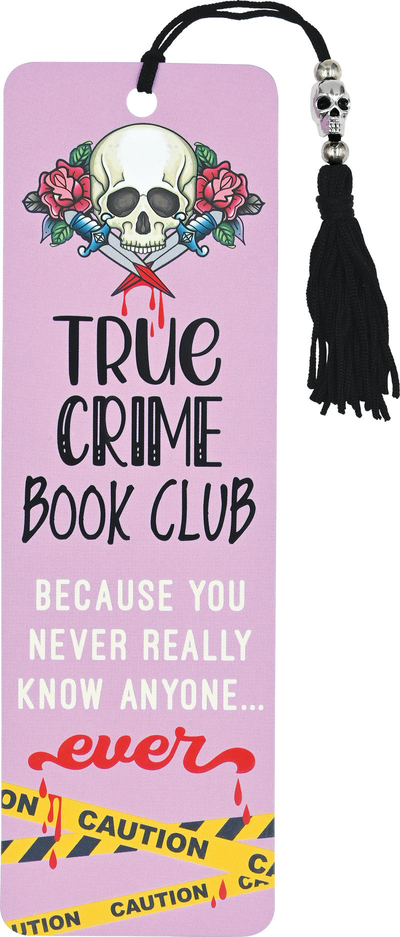 True Crime Book Club Beaded Bookmark – Peter Pauper Press