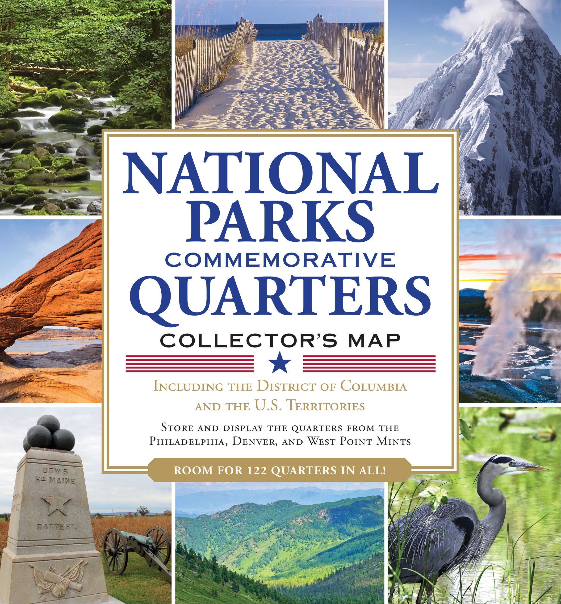 National Parks Commemorative Quarters Collector's Map 2010-2021 – Peter ...