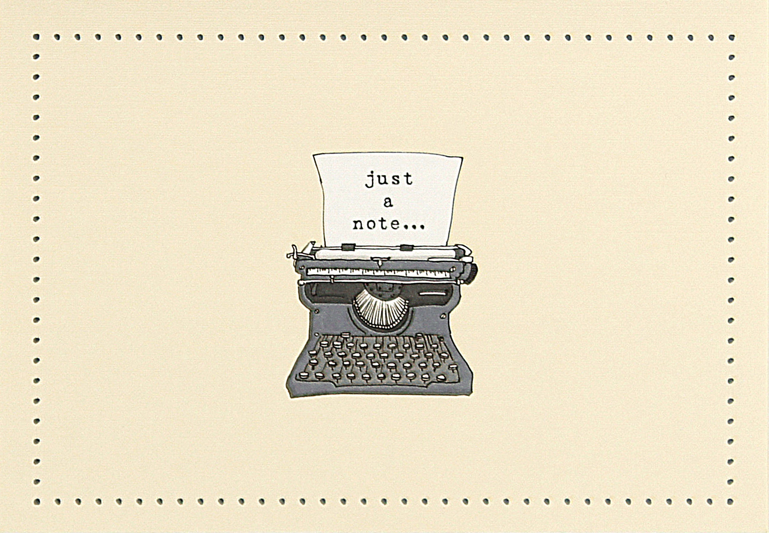 Typewriter Note Cards – Peter Pauper Press