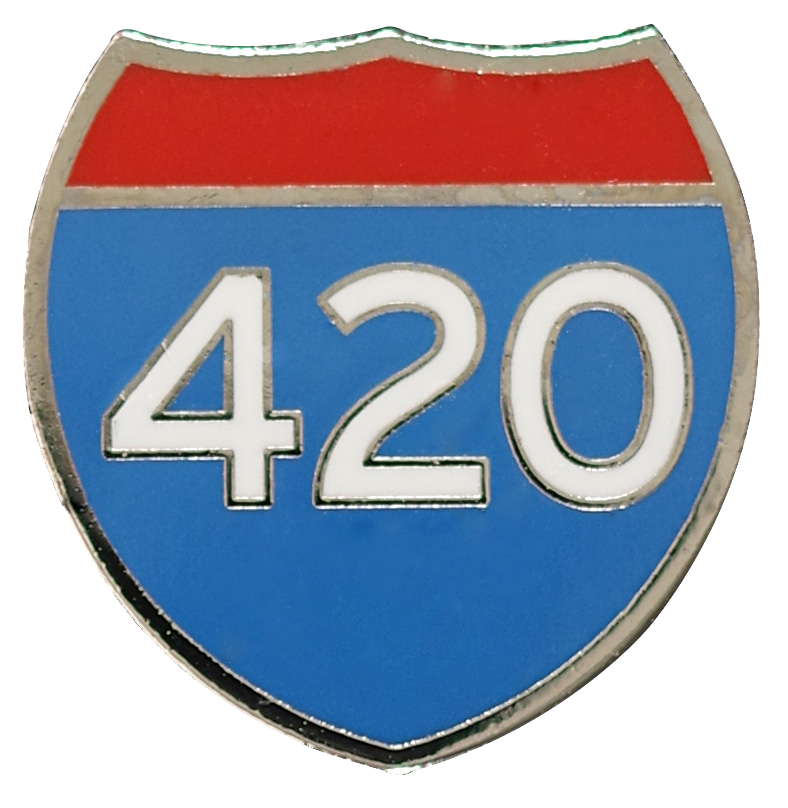 420 Enamel Pin – Peter Pauper Press
