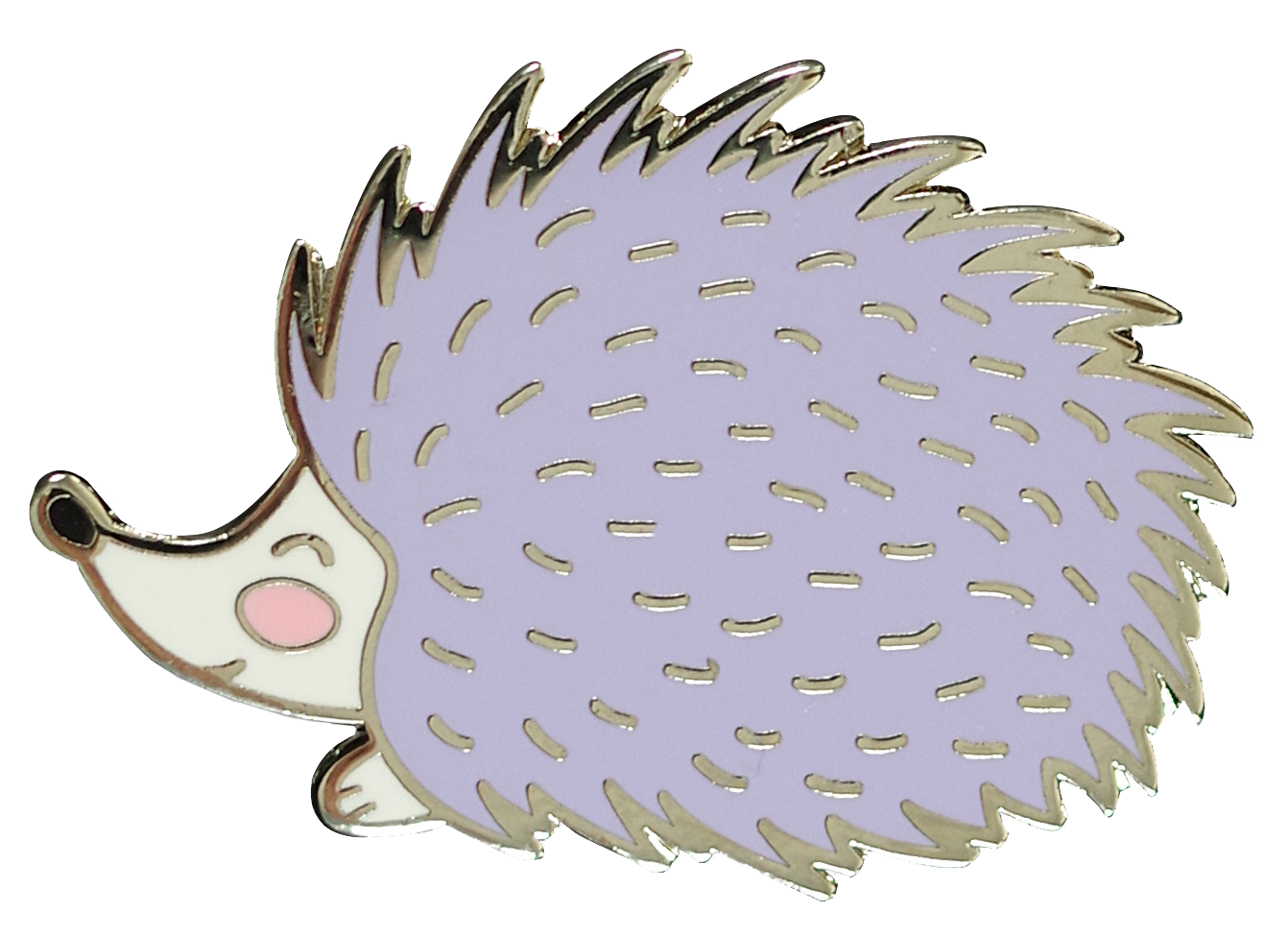 Hedgehog Enamel Pin – Peter Pauper Press