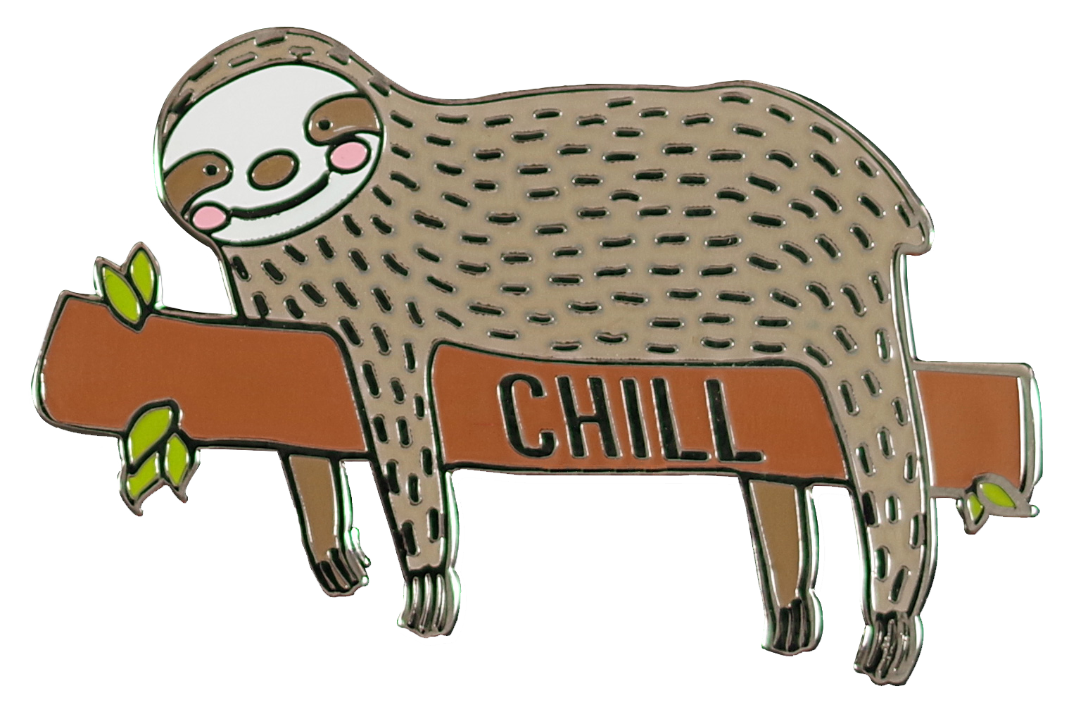 Sloth Enamel Pin – Peter Pauper Press