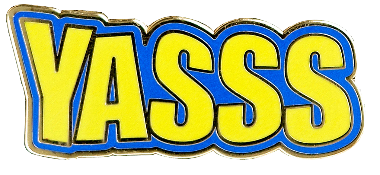 YASSS Enamel Pin – Peter Pauper Press
