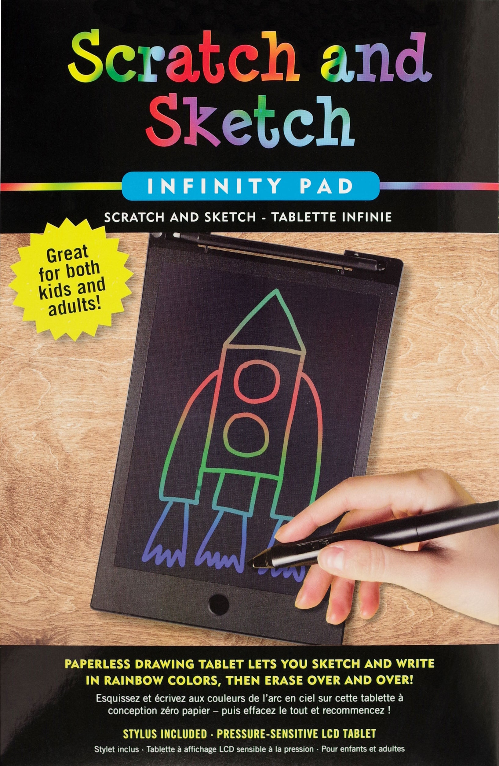 Scratch and Sketch Infinity Pad – Peter Pauper Press