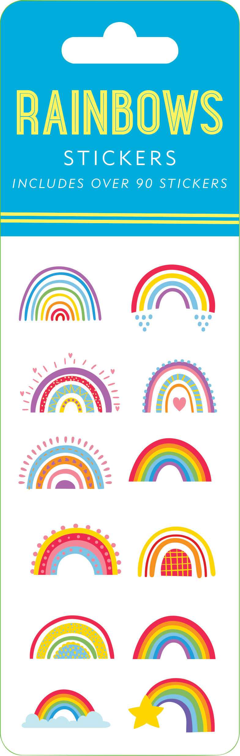 Rainbow Sticker Set – Peter Pauper Press